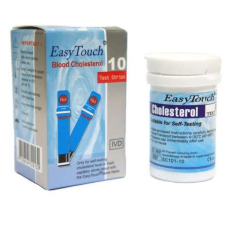 Jual Strip Easy Touch Gula Darah, Kolesterol, Asam Urat. Stick Easy ...