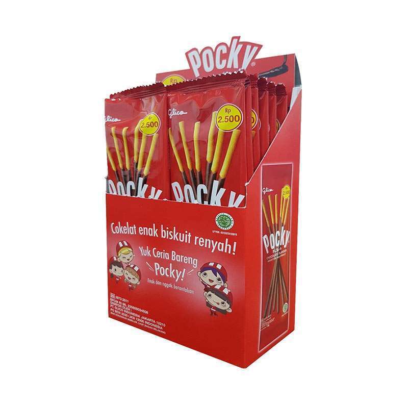 Jual Glico Pocky Single Pack Chocolate / Cokelat - ( Harga Per Box ) Di ...
