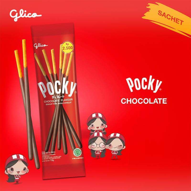 Jual Glico Pocky Single Pack Chocolate / Cokelat - ( Harga Per Box ) Di ...