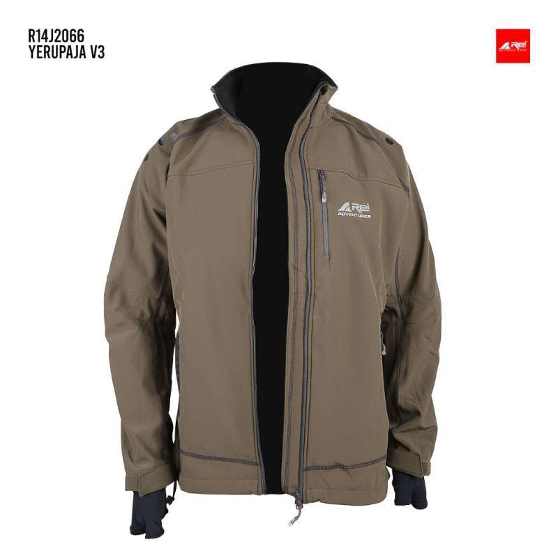 Jual Jaket Gunung Pria Softshell Yerupaja V3 Arei Outdoorgear - Olive M ...