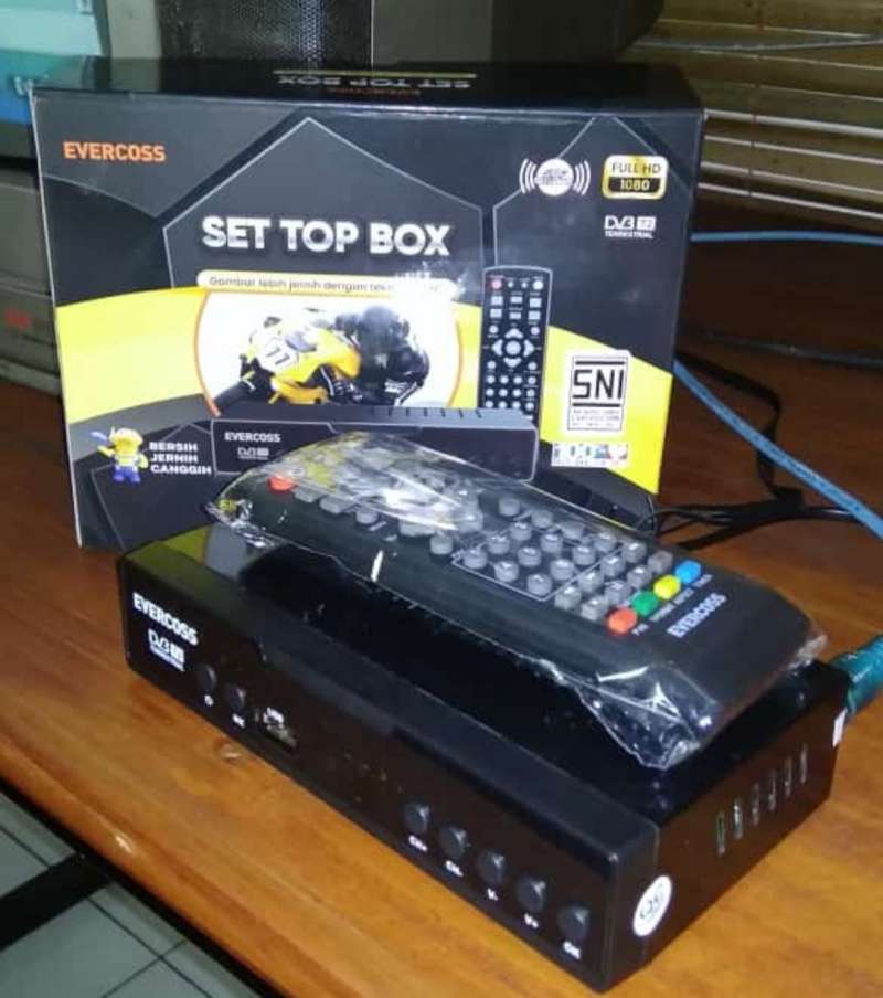 Jual Set Top Box Stb Tv Digital Dvbt2 Evercoss Stb Pro Dvb-t2 Dvb T2 Di Seller Ardheva Store ...