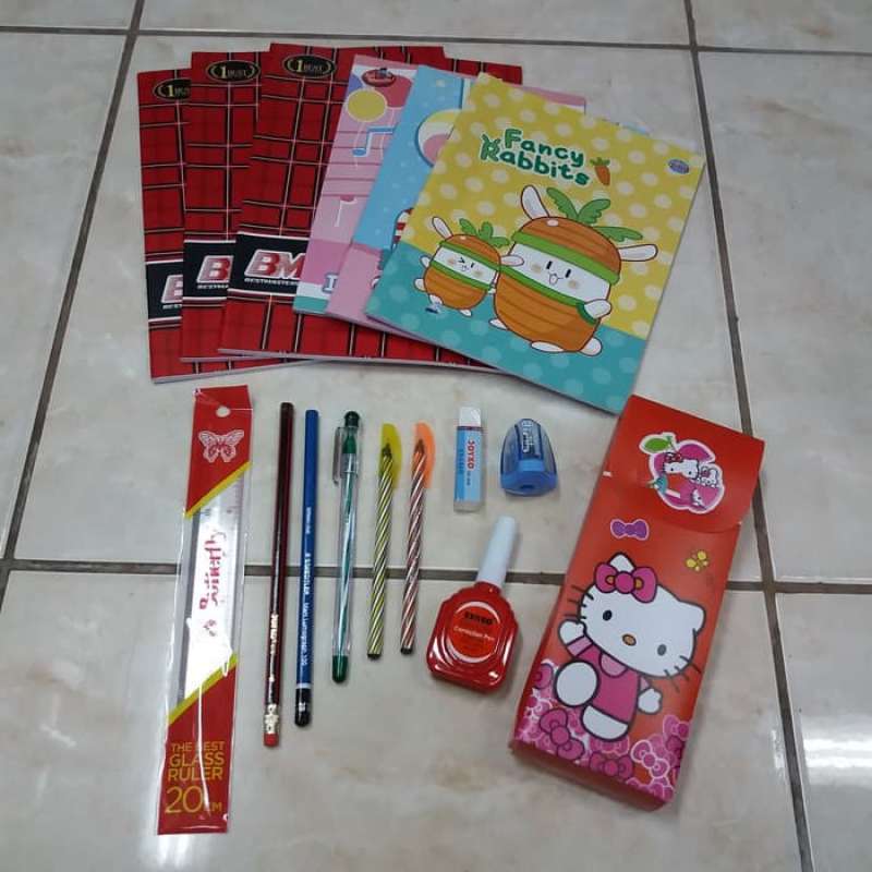 Jual Paket Alat Tulis 5 / Paket Alat Tulis Sekolah 5 di Seller Ashlynn ... Jual Paket Alat Tulis 5 / Paket Alat Tulis Sekolah 5 di Seller Ashlynn ...