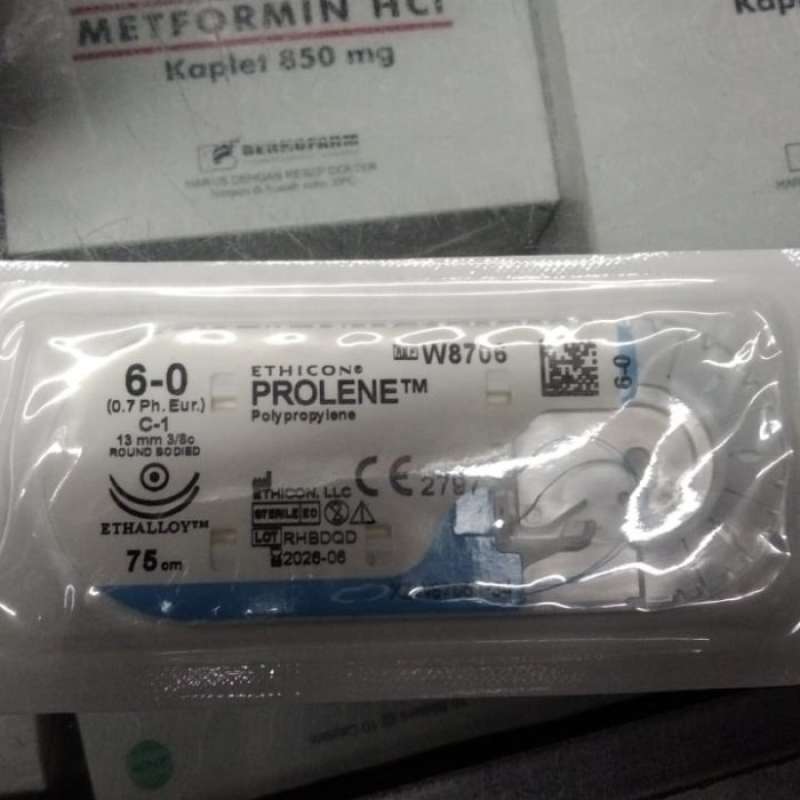 Jual Prolene 6.0 Benang Operasi Di Seller Laylaa Shop - Wanasari, Kab ...