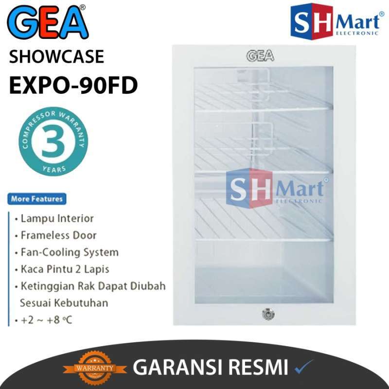 Jual Showcase Gea Expo-90fd / Showcase Mini Gea Expo 90 Fd / Display ...