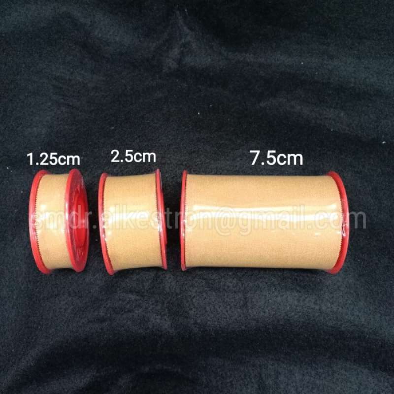 Promo Plaster Leukoplast 1(2.5cm) plester rol kain coklat Diskon 39% di ...