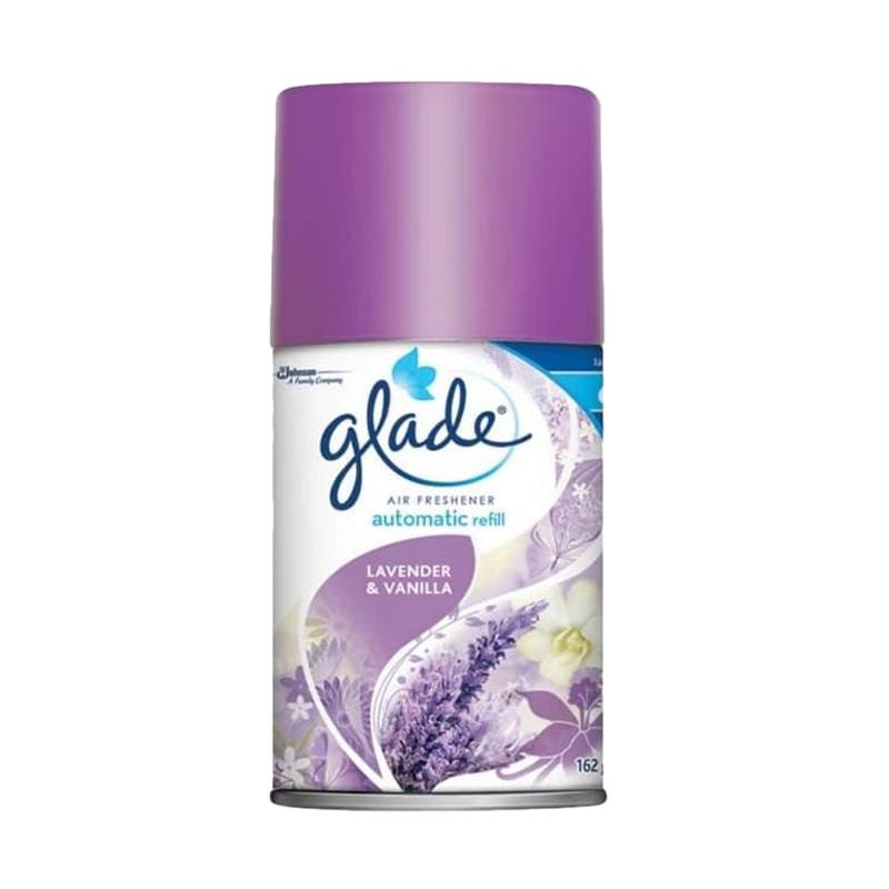 Jual Glade Automatic Spray Refill Lavender & Vanilla Pengharum Ruangan [ 225 Gr ] WHITE di ...