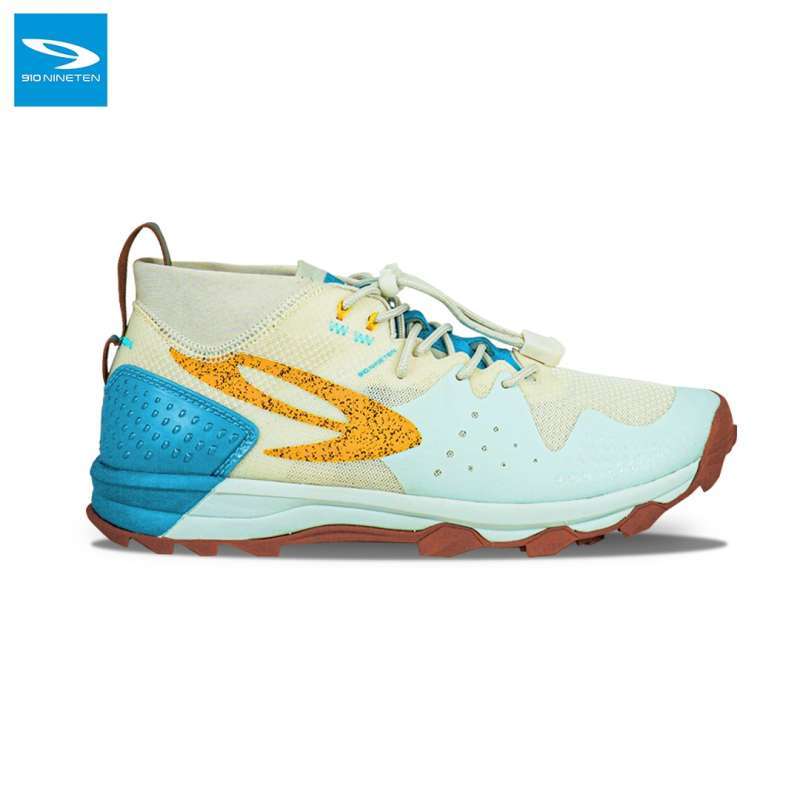 Jual 910 Nineten Yuza MatterHorn Sepatu Trail Running - AbuMuda/Biru ...