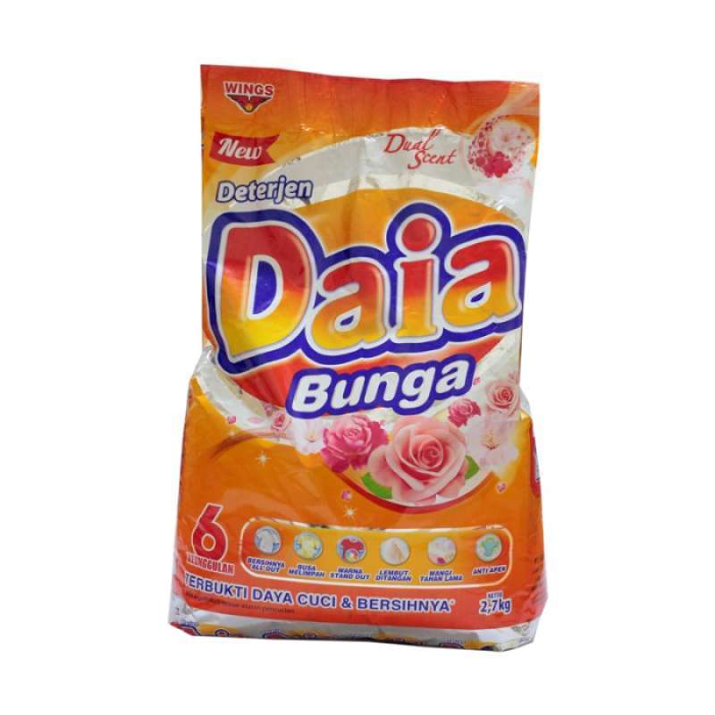Jual Daia Detergent Sensasi Bunga 2.7kg Di Seller Suzuya Flagship Store ...