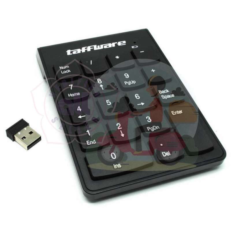 Jual JN Keypad Numeric Wireless 2.4GHz 10m Num Lock Pad Keyboard Angka ...