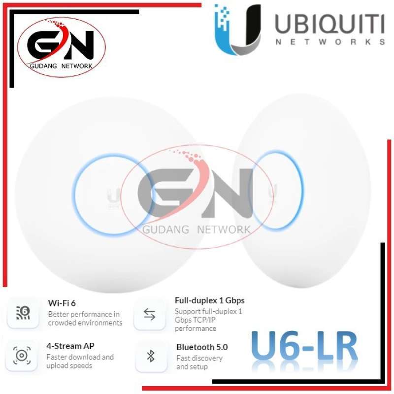 Promo Ubiquiti U6-Lr Unifi 6 Long-Range Access Point U6-Lr-Us Diskon 10 ...