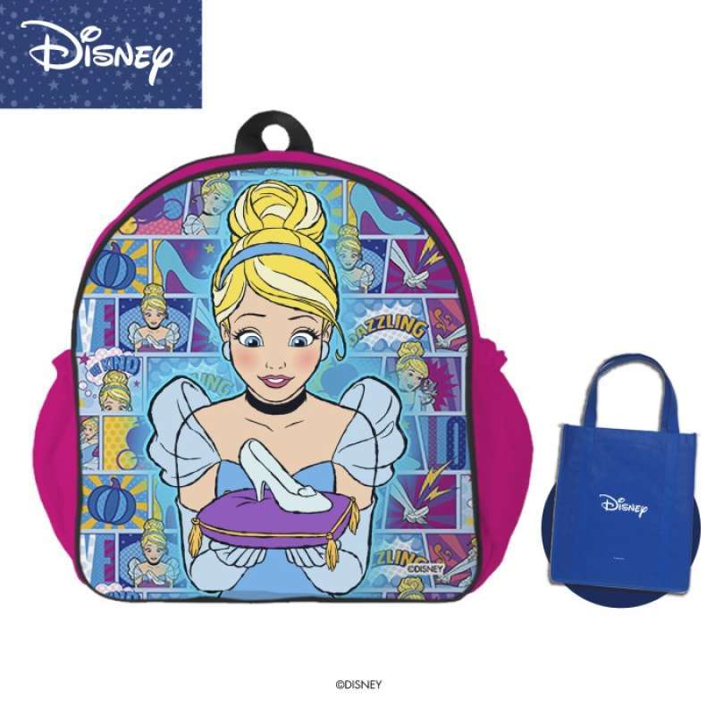 Promo Disney Backpack Tas Ransel Anak Princess Cinderella DPC429 Diskon ...