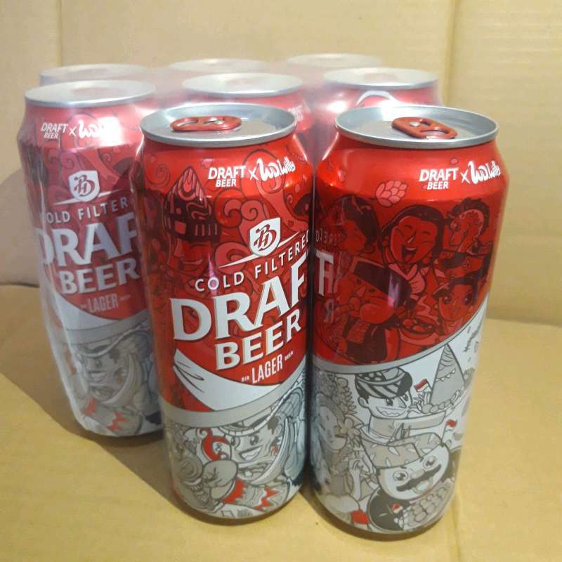 Jual Draft bir kaleng 500ml di Seller K-Lontong189 - Pejagalan, Kota ...