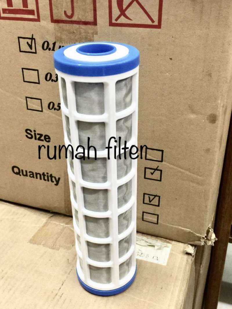 Jual 10 INCHI STAINLESSTEEL FILTER MESH CATRIDGE SS WATER SARINGAN AIR di Seller Dhore Online ...
