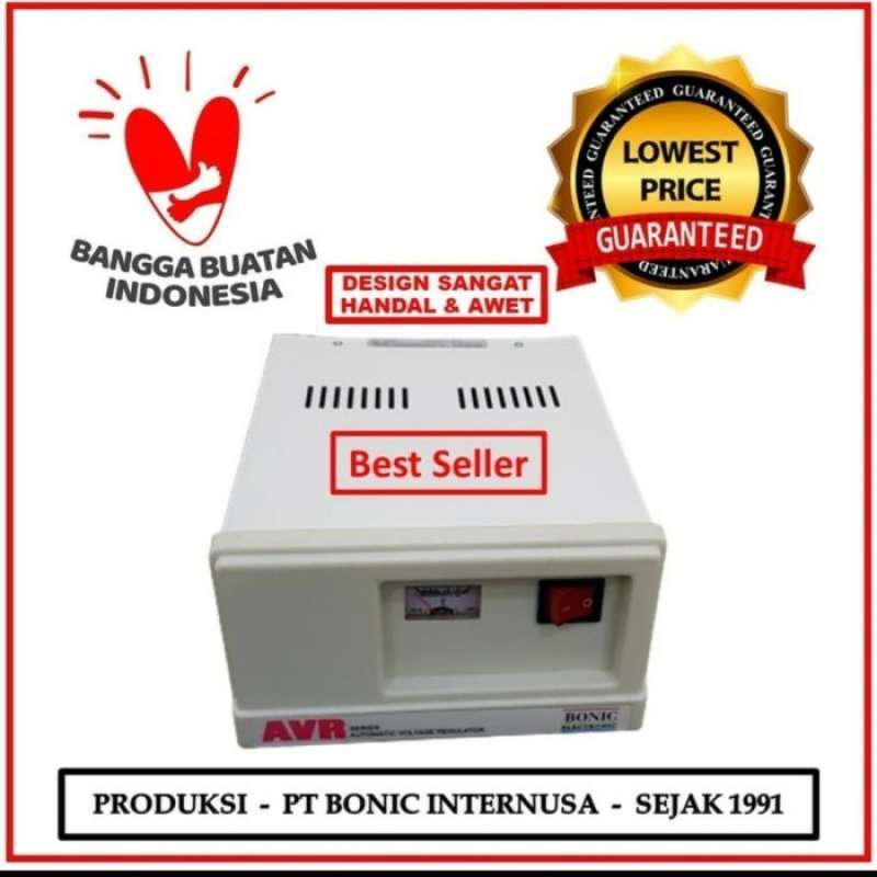 Jual Stabilizer Avr Bonic 1000 Watt Stabilizer Listrik Stavol Best di ...
