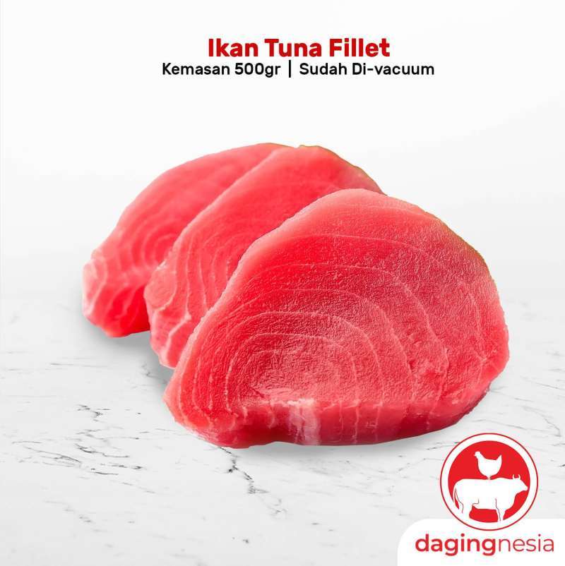 Promo Ikan Tuna Fillet Vacuum Pack 500gr Halal Diskon 11 Di Seller