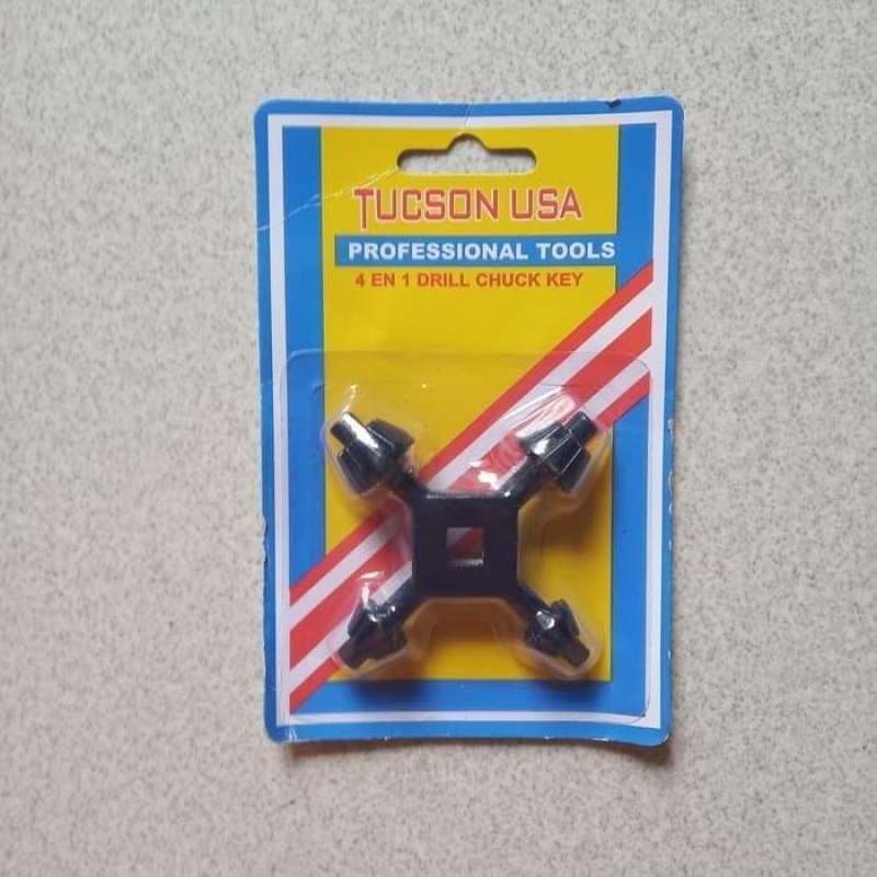 Jual Chuck Key Alat Pembuka Mata Bor 4 in 1 10mm dan 13mm di Seller ...