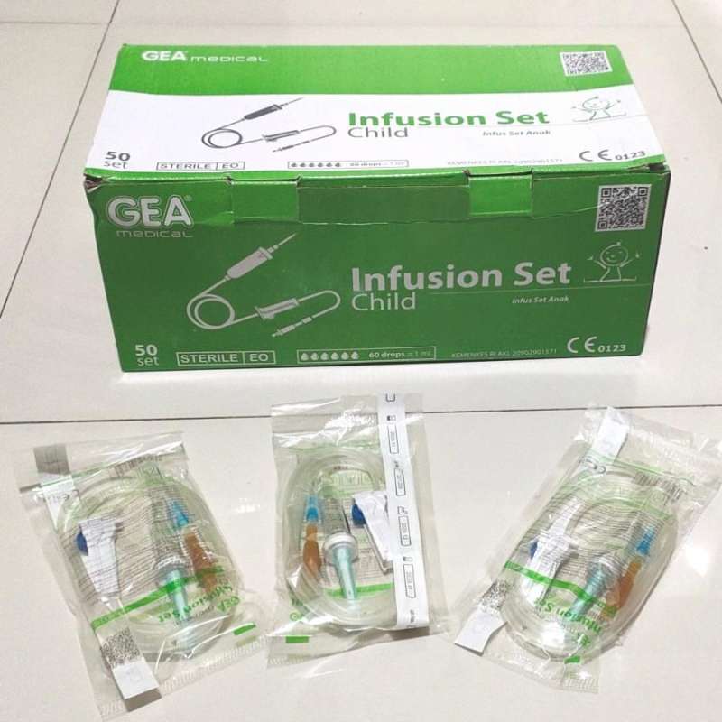 Jual Selang infus anak/infus set/child infusion set di Seller VLexina ...