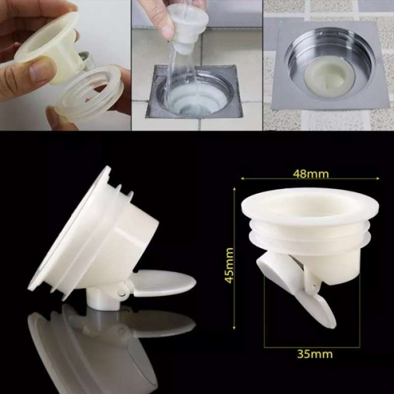Promo Floor Drain Trap Stainless Anti Bau Saringan Saluran Air Wc ...