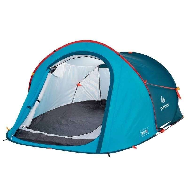 Jual Tenda camping pop up quick tent 2 orang 2P 2 second blue di Seller ...