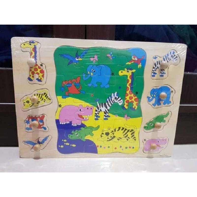 Jual Mainan Balok Kayu Puzzle / Mainan Edukasi Anak di Seller ...
