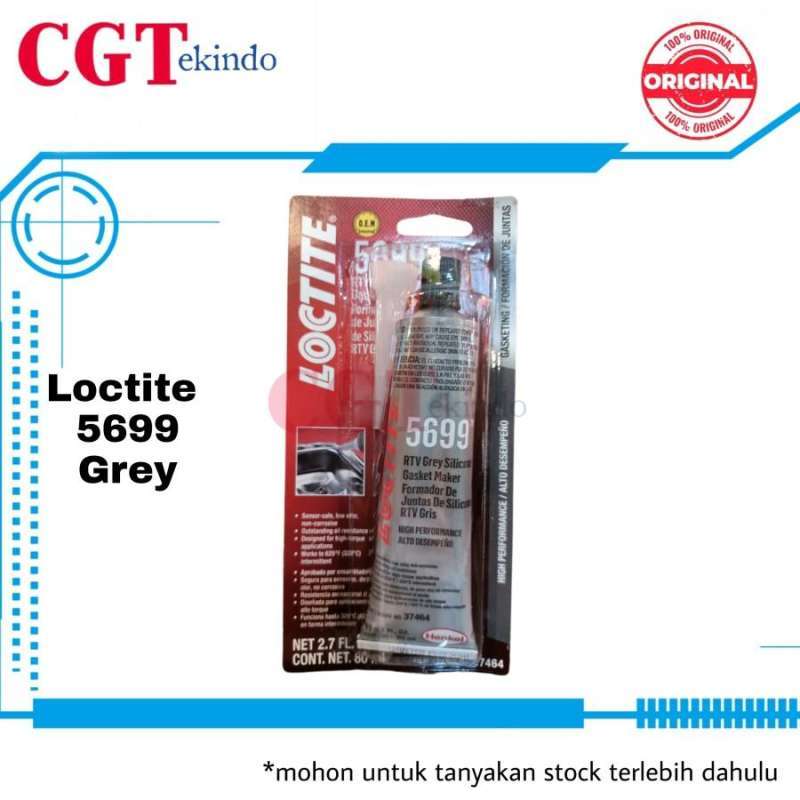 Jual Loctite 5699 Grey RTV Silicone Gasket Maker di Seller CGTekindo ...