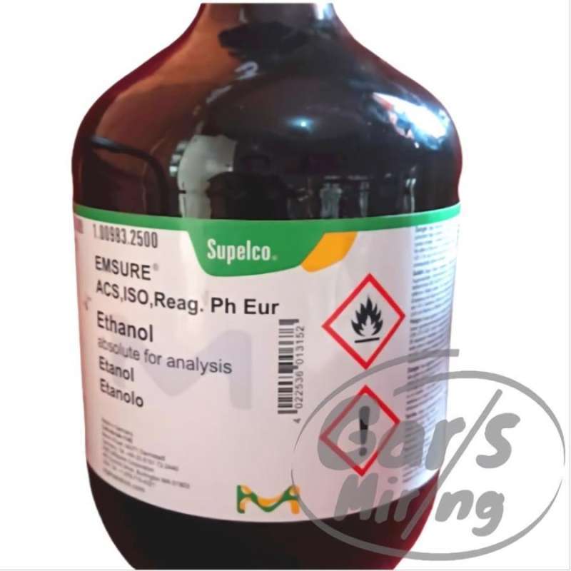 Jual Ethanol Absolute For Analysis Merck 1.00983.2500 Supelco Di Seller Garismiring Store ...