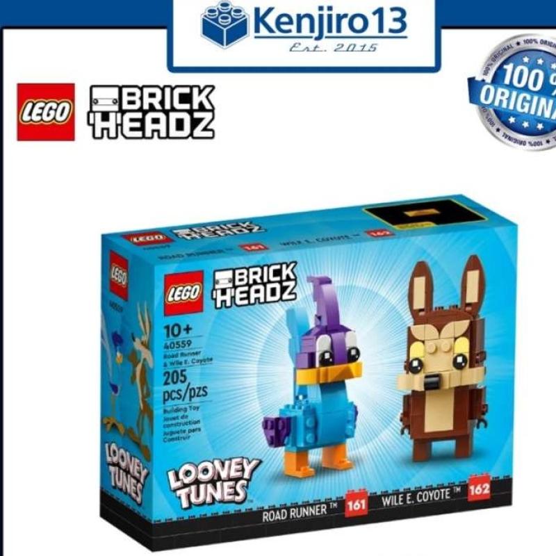 Jual Lego Brickheadz 40559 Road Runner & Wile E. Coyote di Seller ...