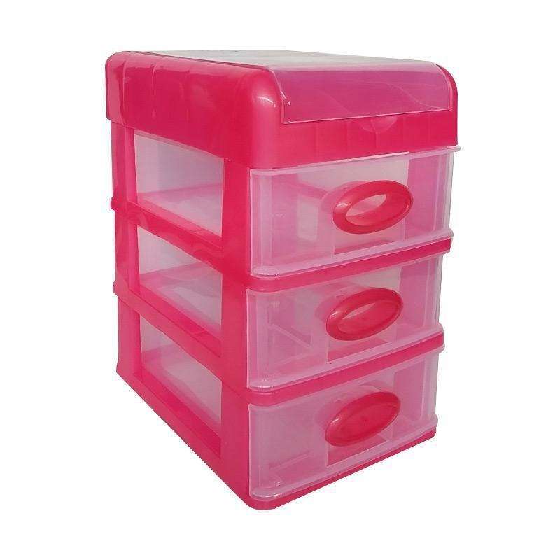 Jual Laci rak Mini Container Susun 3 + 1 storage box atas Shinpo 363-C4 ...