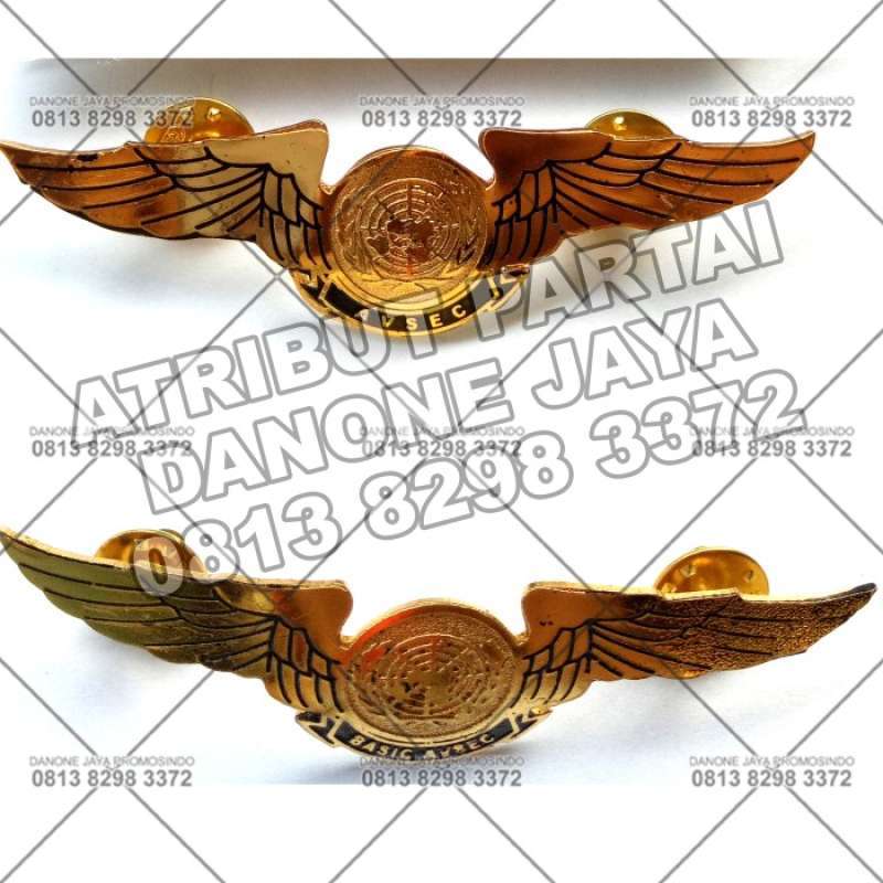 Jual pin emblem wing basic avsec atau avsec di Seller Ashlynn Shop ...