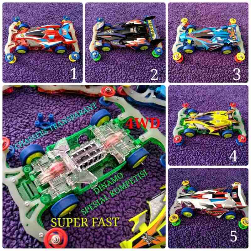 Jual TAMIYA 4WD SUPER FAST CHASIS TRANSPARAN FULL BUMPER SPESIAL ...