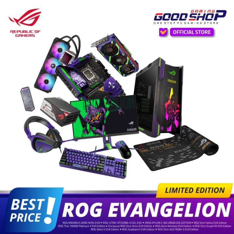 Promo GGS x ASUS ROG Gaming ( Evangelion ) Diskon 10% di Seller GOOD ...