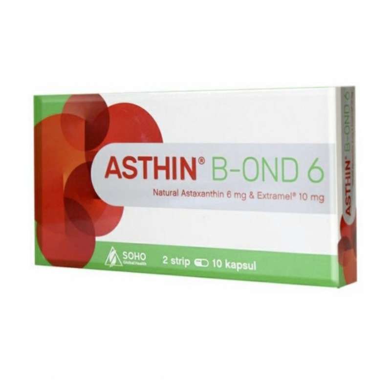 Jual Asthin B-Ond 6 mg 10 Kapsul [STRIP] di Seller G-Mart - Bintara ...