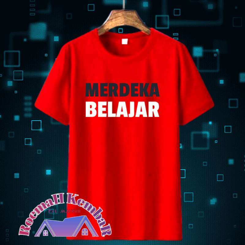 Jual KAOS BAJU TSHIRT MERDEKA BELAJAR / KAOS KURIKULUM BARU / BISA COD ... Jual KAOS BAJU TSHIRT MERDEKA BELAJAR / KAOS KURIKULUM BARU / BISA COD ...