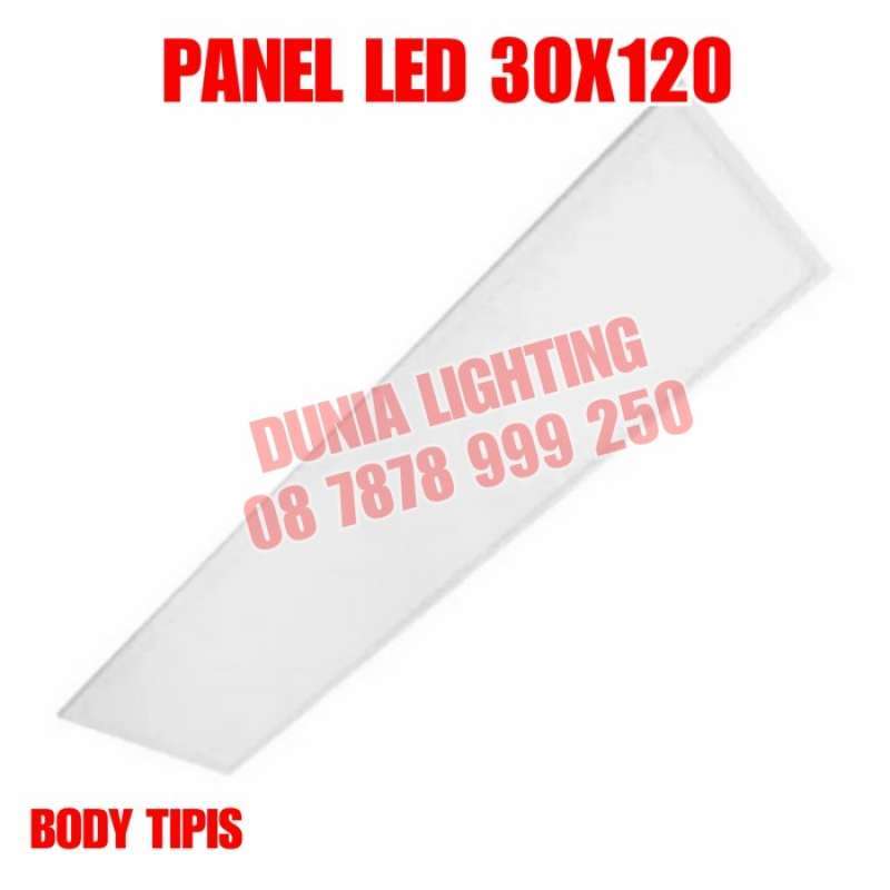 Jual LAMPU PANEL LED 30x120 48watt DOWNLIGHT PLAFON CEILING 30 x 120 48watt di Seller SENTRA ...