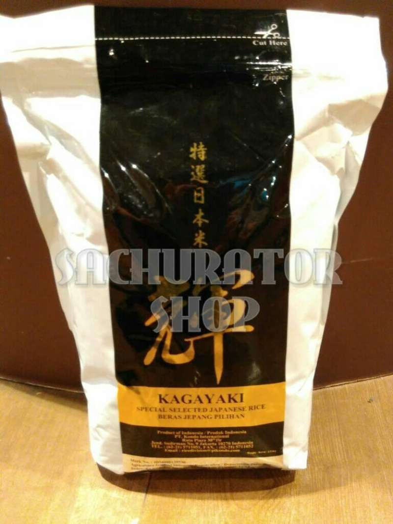 Jual Kagayaki Japan Japanese Japonica Rice 2,5 kg di Seller Sachurator ...
