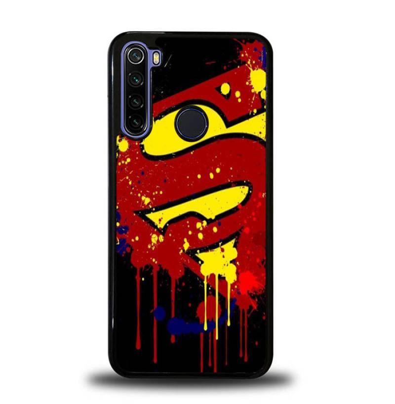 Jual Casing Custom Redmi Note 8 Paint Splash Superman Logo P1027 ...