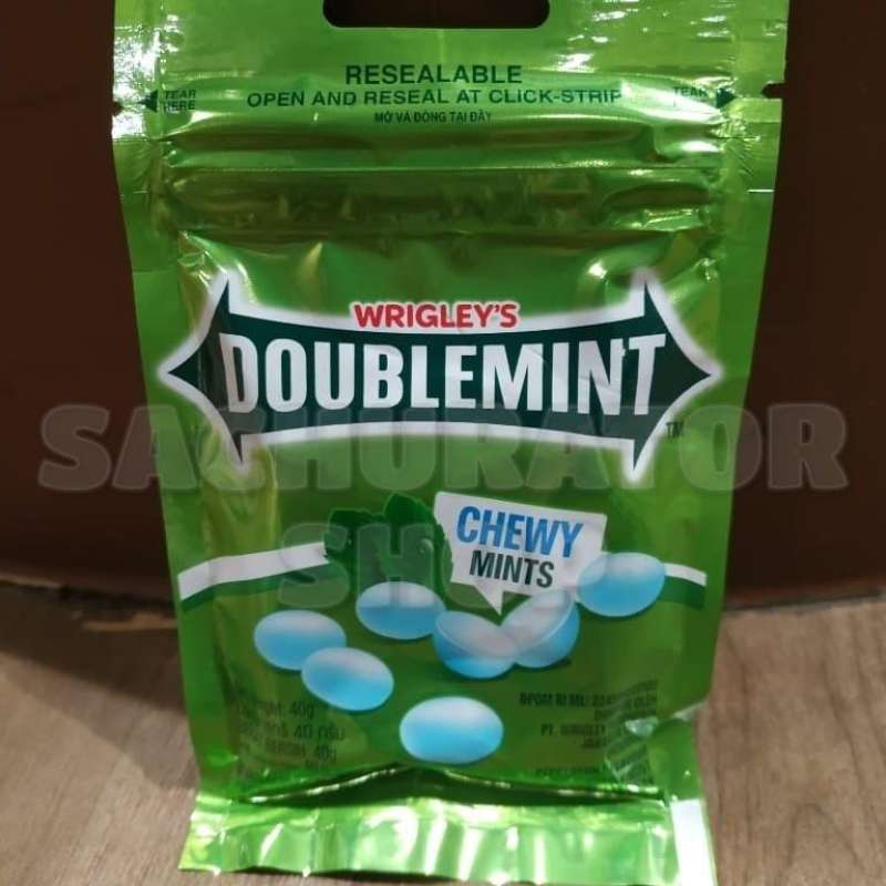 Jual Permen Wrigley Wrigleys Wrigley's Doublemint Mint Mints Candy 40 ...