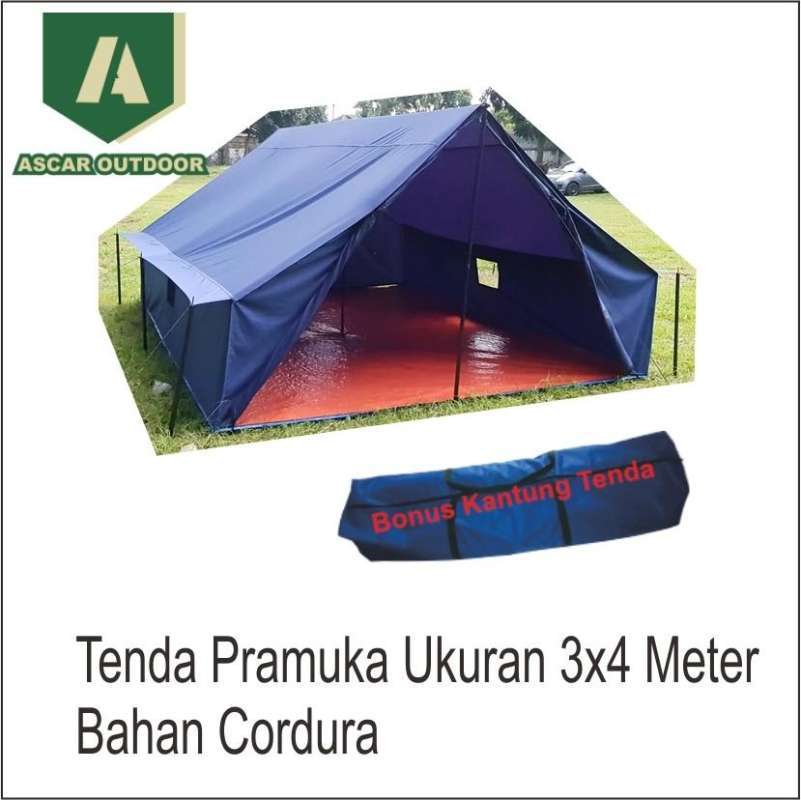Jual Tenda Pramuka 3x4 Mtr Bahan Cordura Coating Di Seller Ascar ...