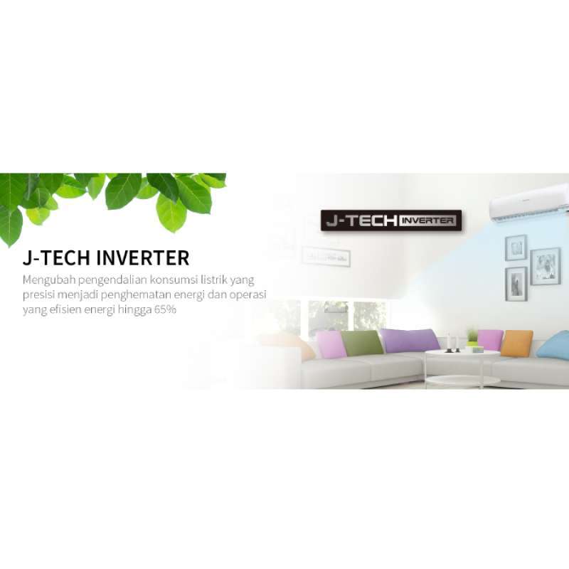 Promo Sharp Ac Wall Mounted Split Inverter J-tech Series 1 Pk - Ah ...