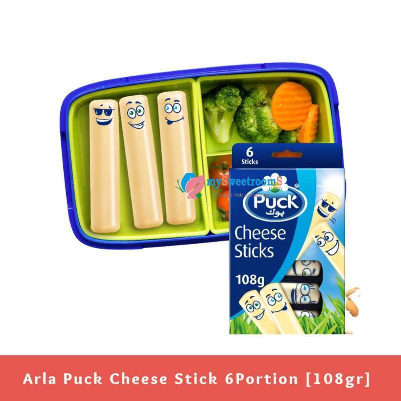 Jual 1Pack Puck Cheese Stick / Stik Keju Kids Arla isi 6 Stick / Keju ...