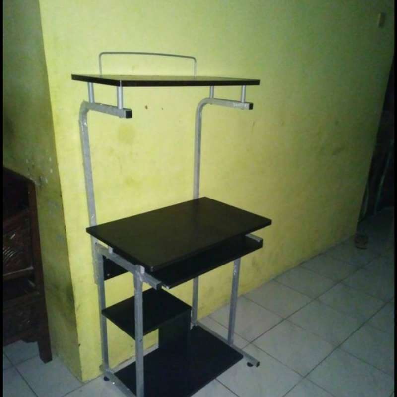 Promo Meja Komputer Meja Kerja Meja Kantor Meja Lipat Meja Laptop Besi ...