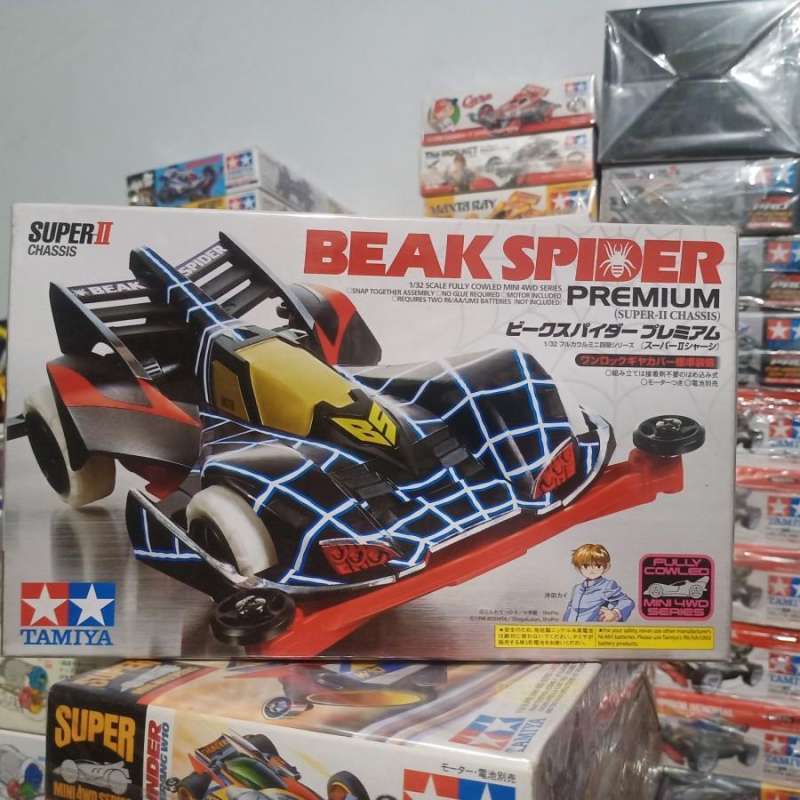 Jual Tamiya Mini 4WD Beak Spider Premium di Seller Hobbysportstore ...