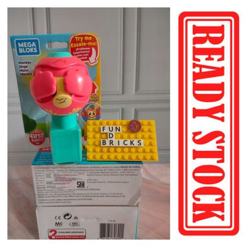 Jual Fisher Price Mega Bloks Peek A Blocks Monkey di Seller EDOGAWA ... Jual Fisher Price Mega Bloks Peek A Blocks Monkey di Seller EDOGAWA ...