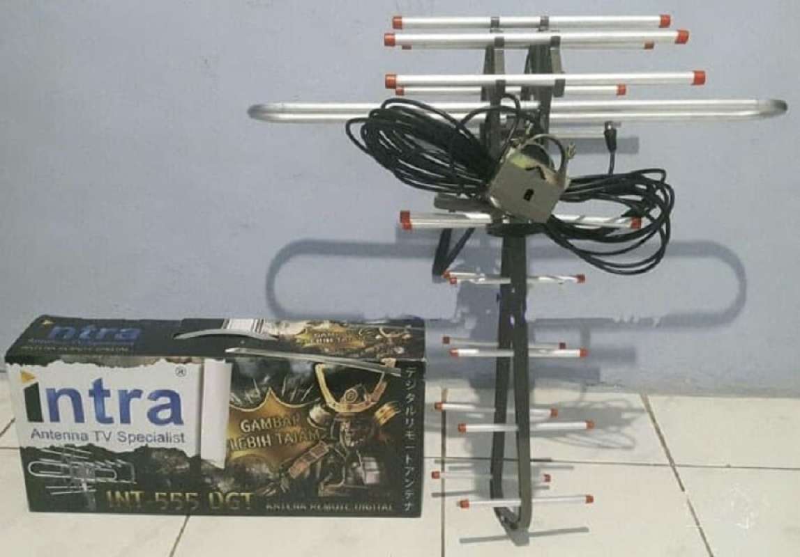 Jual Antena Luar Indoor Led Lcd Tv Remote Intra Int-555 Di Seller Sinar ...