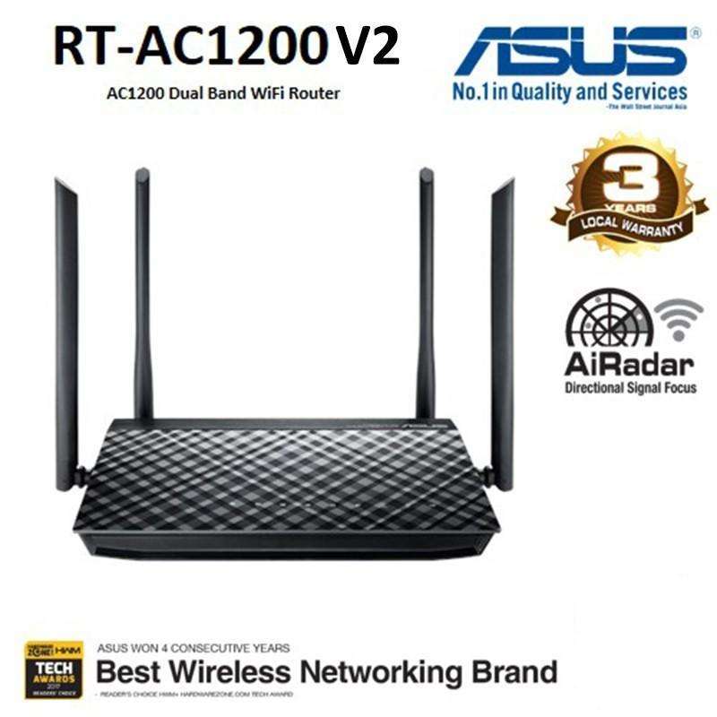 Jual WIRELESS ROUTER ASUS RT-AC1200 V2 DUAL BAND WI-FI ROUTER AC1200 di ...