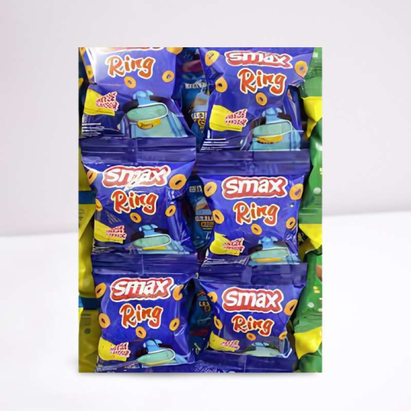 Jual Snack smax ring rasa keju ( 10pcs ) cemilan enak dan murah di ...