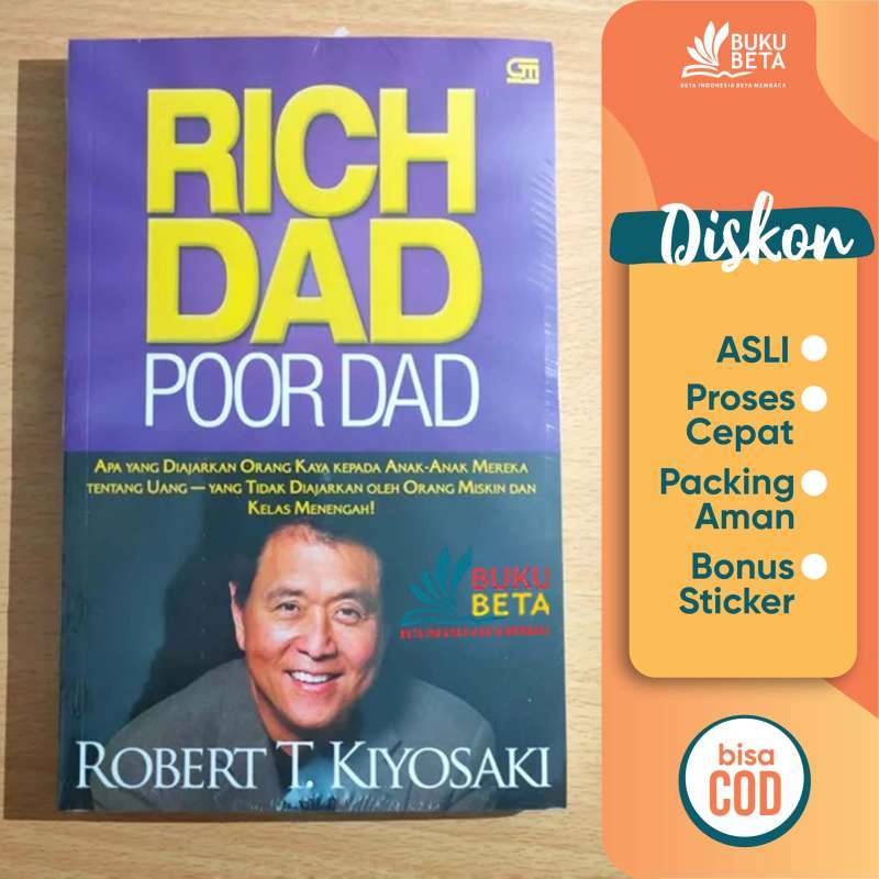 Promo Rich Dad Poor Dad Robert T Kiyosaki Diskon 15 Di Seller