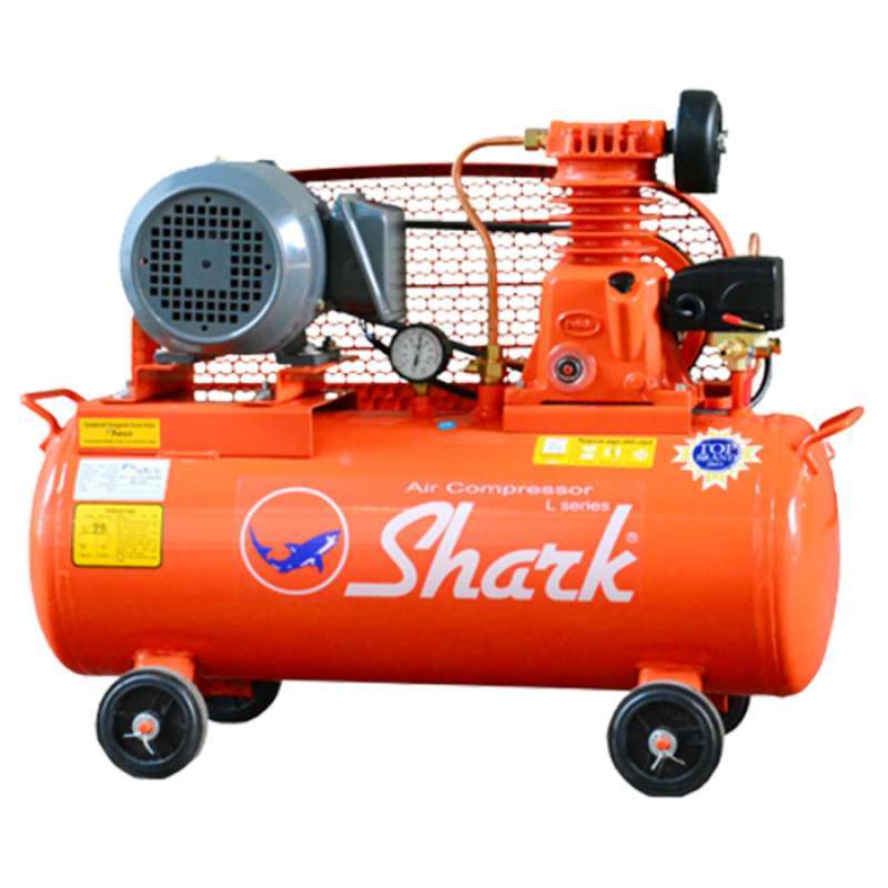 Jual Compressor Angin SHARK 1/4 HP + Motor Listrik 1/4 HP Fetch di ...