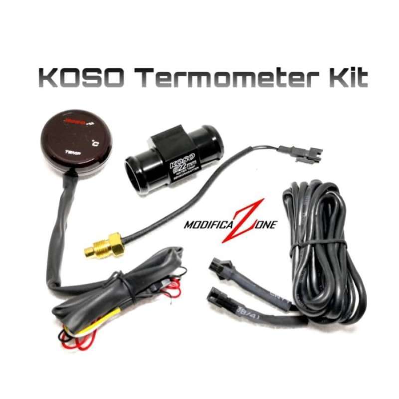 Promo Koso Temperatur Termometer - sensor suhu engine radiator coolant ...