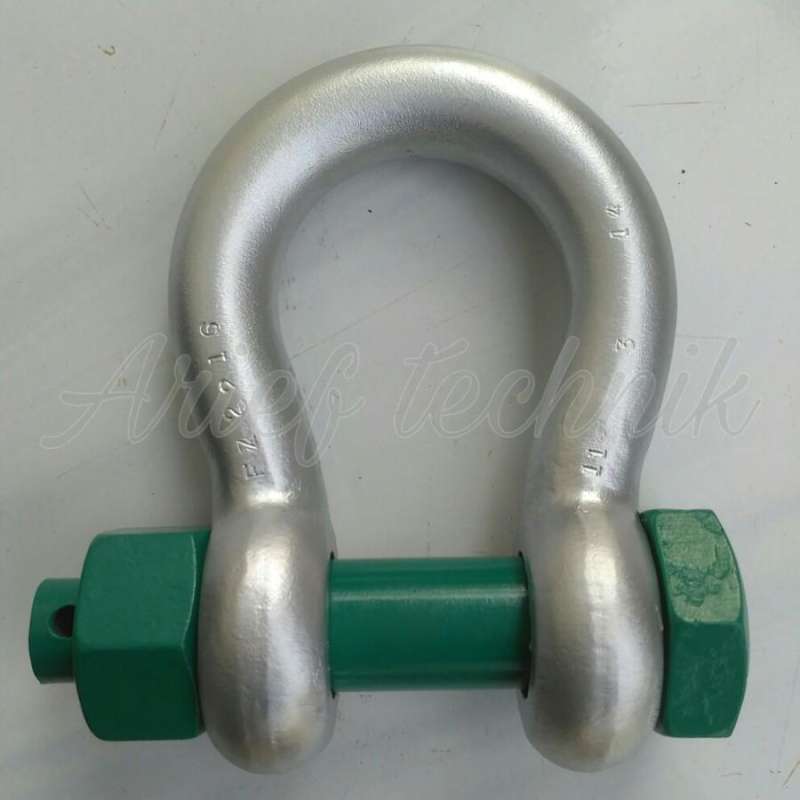 Jual Shackle Holland 6.5ton / Shackle Green Pin 7/8 Inch Di Seller Arif ...